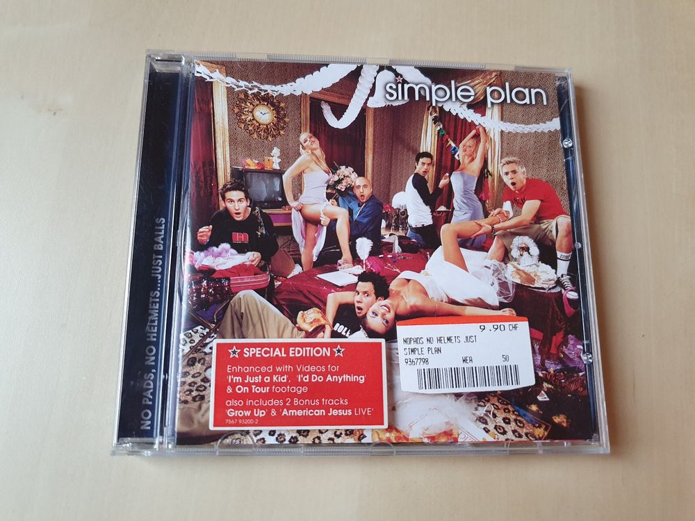 Simple Plan No Pads No Helmets just Balls (Gebraucht) in Stansstad für ...