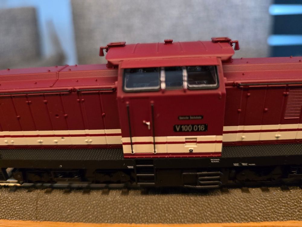 BRAWA 41282 V 100 016 Diesellok Deutsche Reichsbahn Ep.III (Neu (gemäss ...