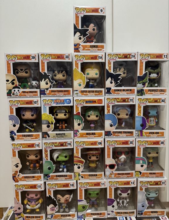 Lot Funko Pop Dragon Ball / Anime (D'occasion) à Geneve pour CHF 200 ...