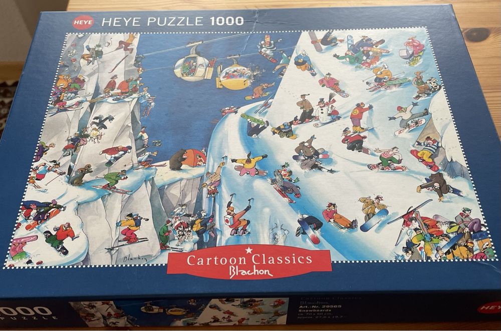 Puzzle Heye 1000 teilig (Gebraucht) in Lenzerheide/Lai für CHF 8 – mit ...