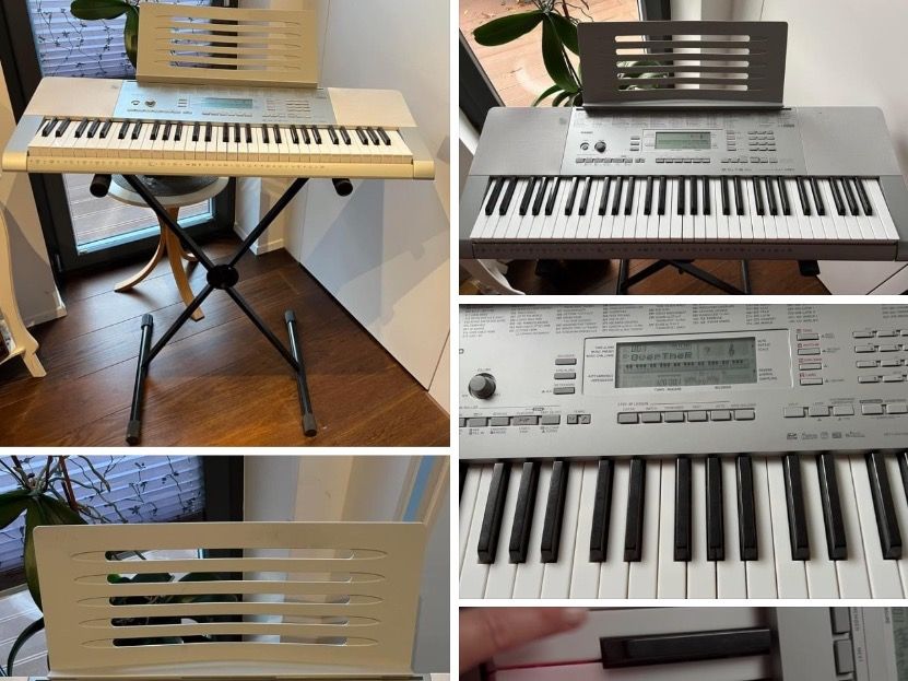 Keyboard Lk-280 mit Ständer und Notenständer (Gebraucht) in Obfelden ...