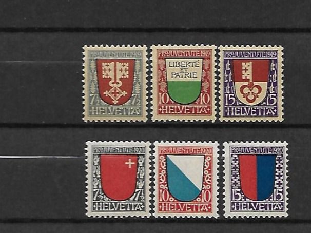 PJ ** 1919 + 1920 Kat: CHF 120.- | Kaufen auf Ricardo