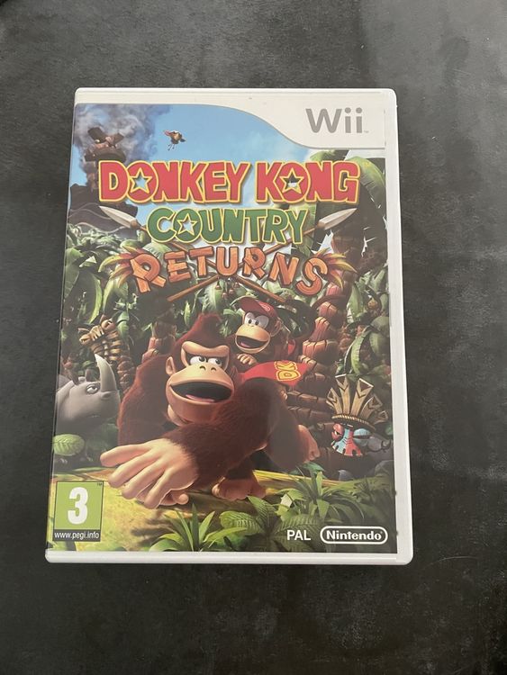Donkey Kong Country Returns Wii - Top Zustand! (Neu (gemäss ...