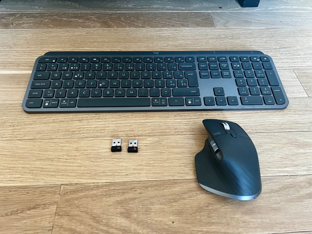 Logitech Tastatur-Maus-Set MX Keys Combo for Business (gebra (Gebraucht ...