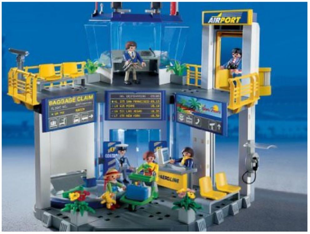 Playmobil 3186 Flughafen / Tower (Gebraucht) in Winterthur für CHF 19 ...