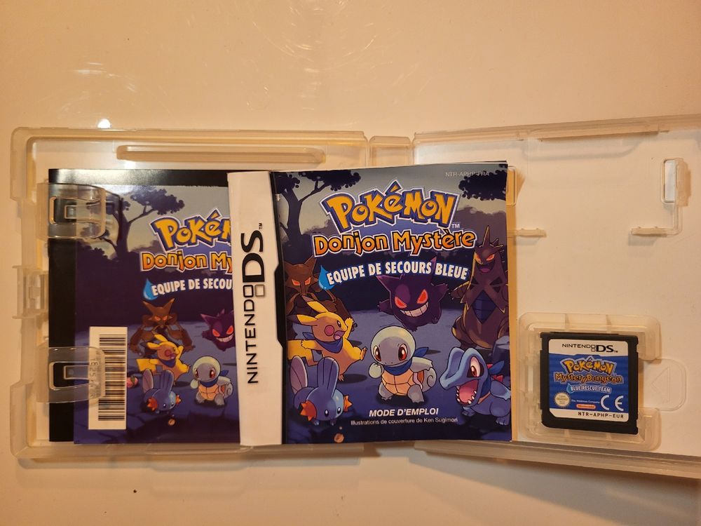Pokémon Donjon Mystère Equipe Secours Bleue Nintendo DS (Neu (gemäss ...