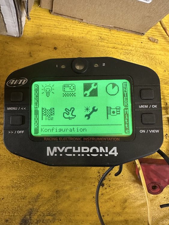 AIM Mychron4 Kart Datenlogger (Gebraucht) in Liestal für CHF 200 – mit Lieferung auf Ricardo kaufen