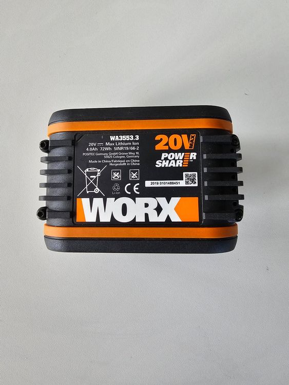 WORX Akku WA3553.3 20V 4.0Ah | Kaufen auf Ricardo