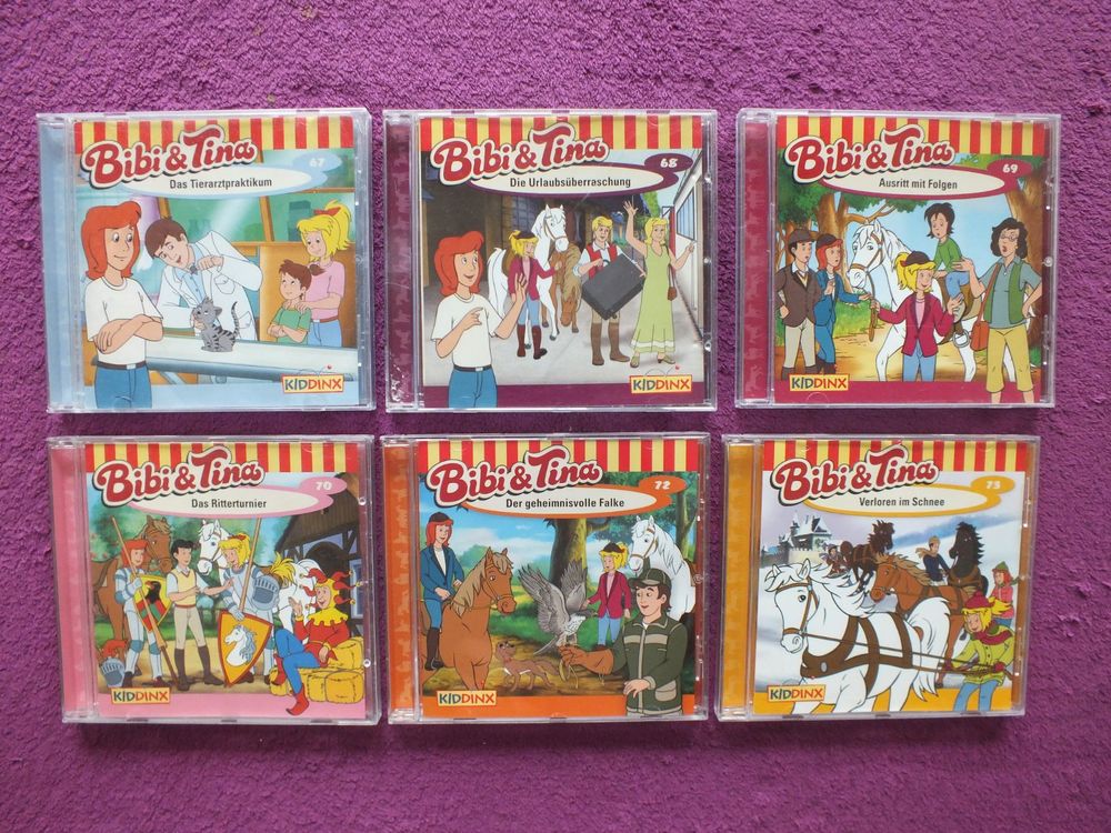 6 - Bibi & Tina - Hörspiel - CD´s (Gebraucht) in Müllheim Dorf für CHF ...