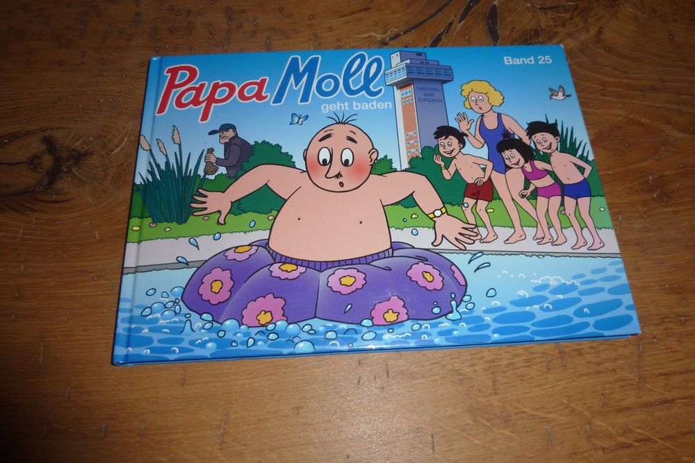 Papa Moll geht baden, Globi Verlag, Orell Füssli, 2017 | Kaufen auf Ricardo