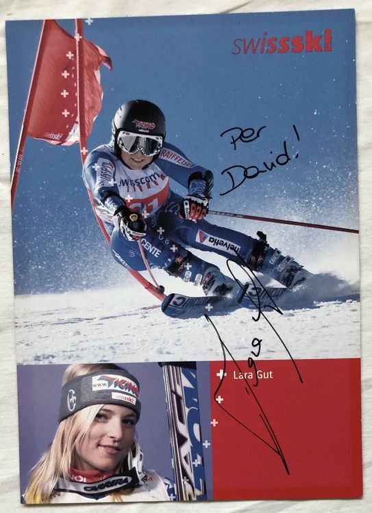 Originalautogramm - LARA GUT | Kaufen auf Ricardo