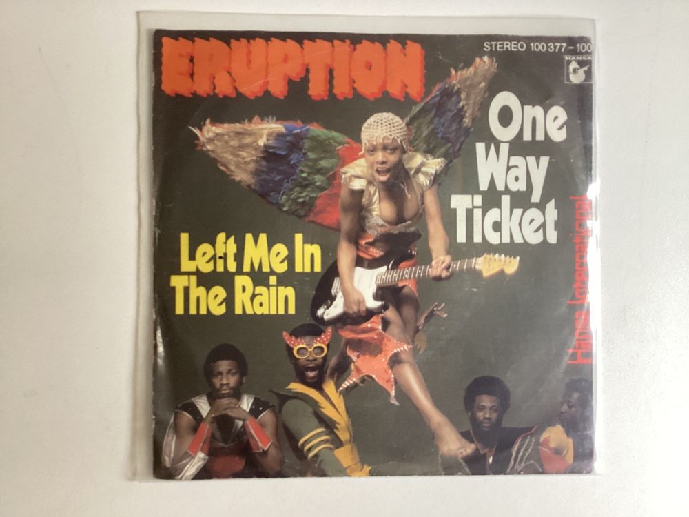 Eruption Single - One Way Ticket / Left Me In The Rain | Kaufen auf Ricardo