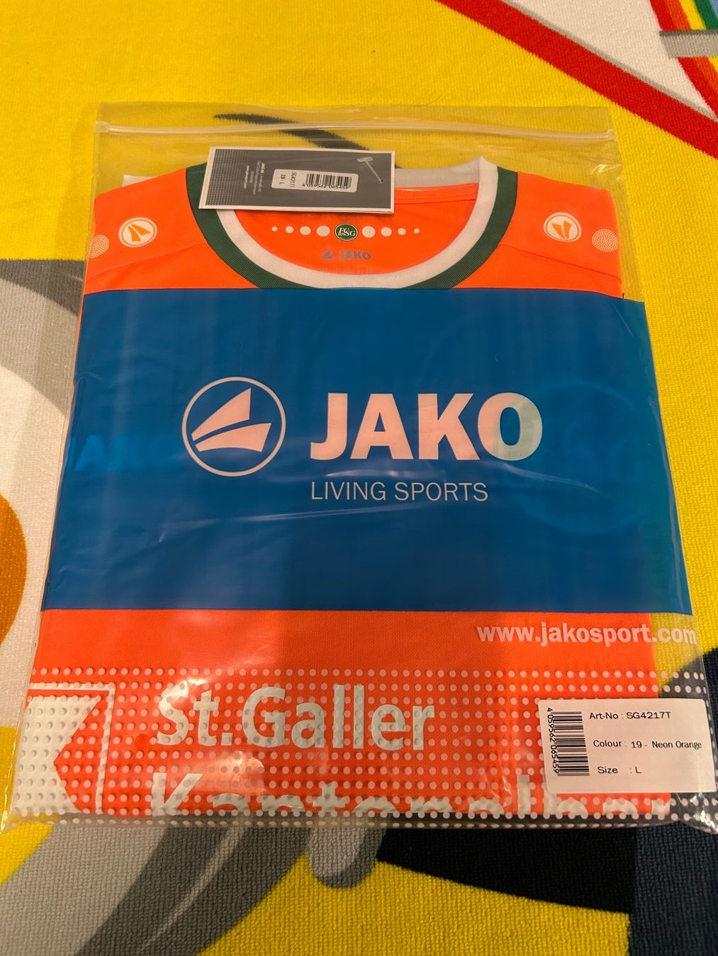 FCSG Torwart-Trikot – Orange – Grösse L (Neu und originalverpackt) in ...