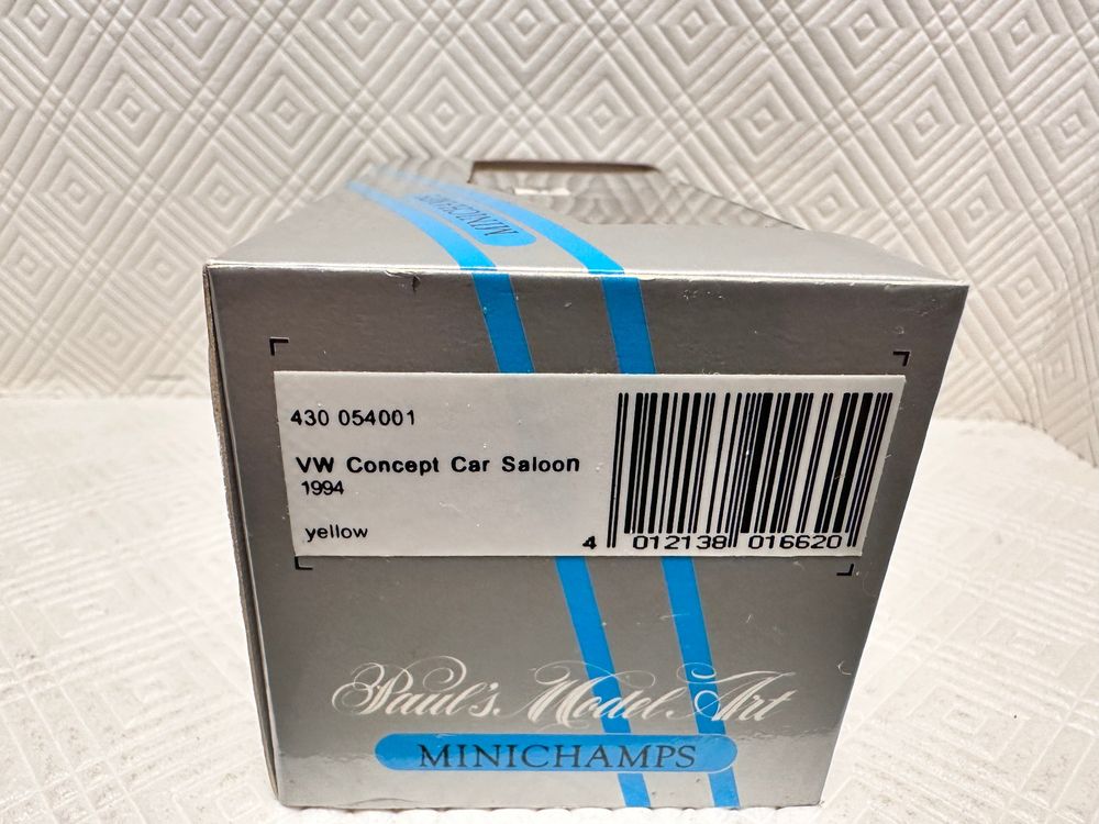 VW VOLKSWAGEN NEW BEETLE CONCEPT CAR 1994 , MINICHAMPS (Neu (gemäss ...