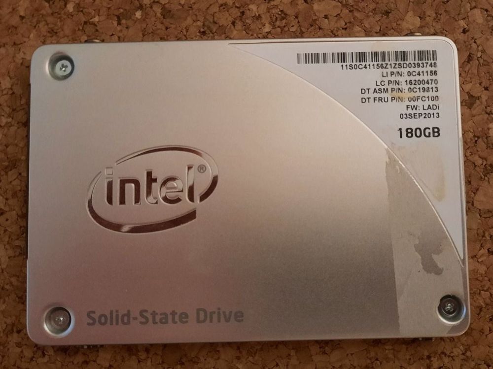 Intel SSD Pro 1500 Series 180GB | Kaufen auf Ricardo