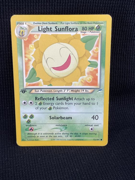 Light Sunflora neo destiny 72/105 1. edition wotc vintage | Kaufen auf ...