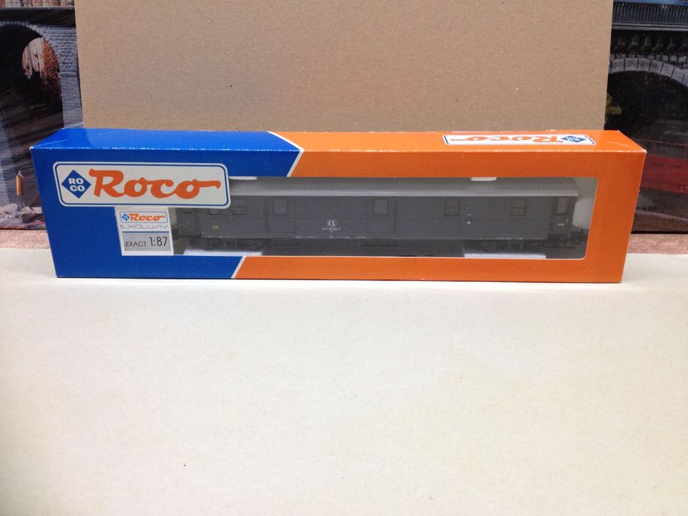 Roco 44697 Postwagen Uz der FS, grau, H0 | Kaufen auf Ricardo