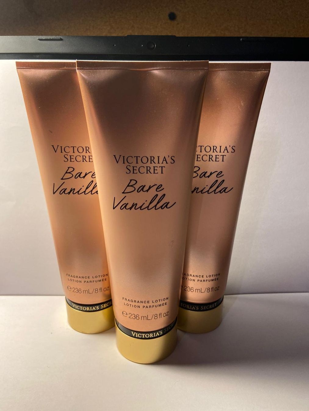 VICTORIA SECRET'S BARE VANILLA PARFUME & BODY LOTION (Neu und ...