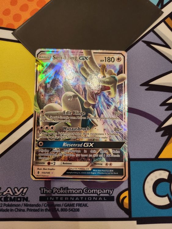Pokemonkarte Sen-Long GX (Neu (gemäss Beschreibung)) in Flawil für CHF ...