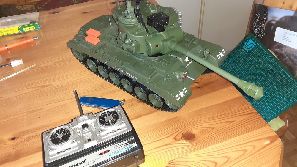 Panzer Leopard 1 : 120 mit Fernsteuerung (Gebraucht) in Rheineck für ...