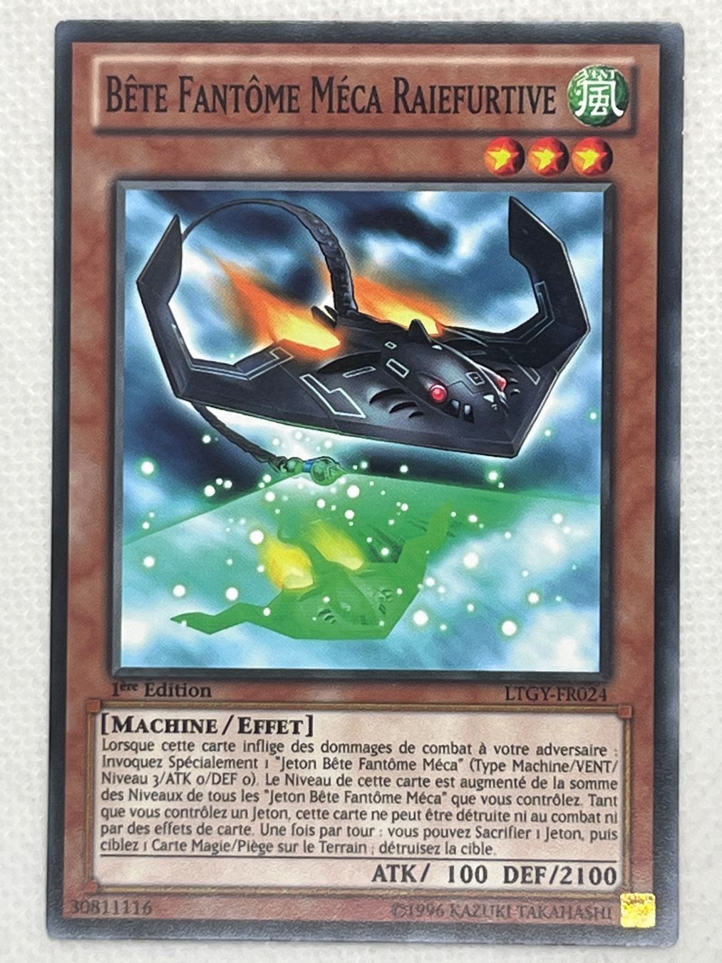 Yu-Gi-Oh! Karte: Bête Fantôme Méca Raiefurtive, Top! (Gebraucht) in ...