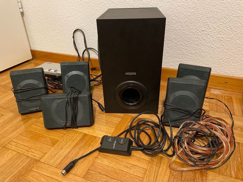 CREATIVE P5800 5.1 PC Lautsprecher (Gebraucht) in Schmitten FR für CHF ...