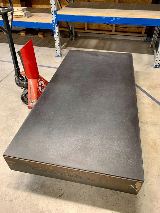 Hartgesteinplatte - Planolith mit Ständer (Füsse) (Gebraucht) in Aarau ...