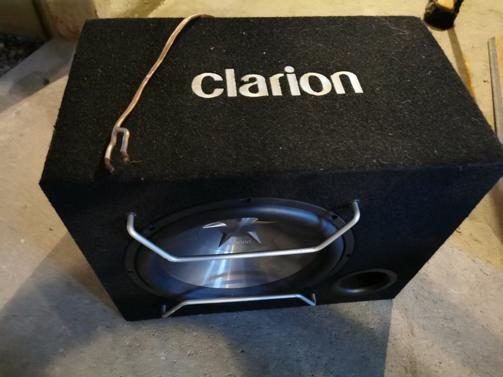 Subwoofer von Clarion, perfekt fürs Auto (Gebraucht) in für CHF 50 ...