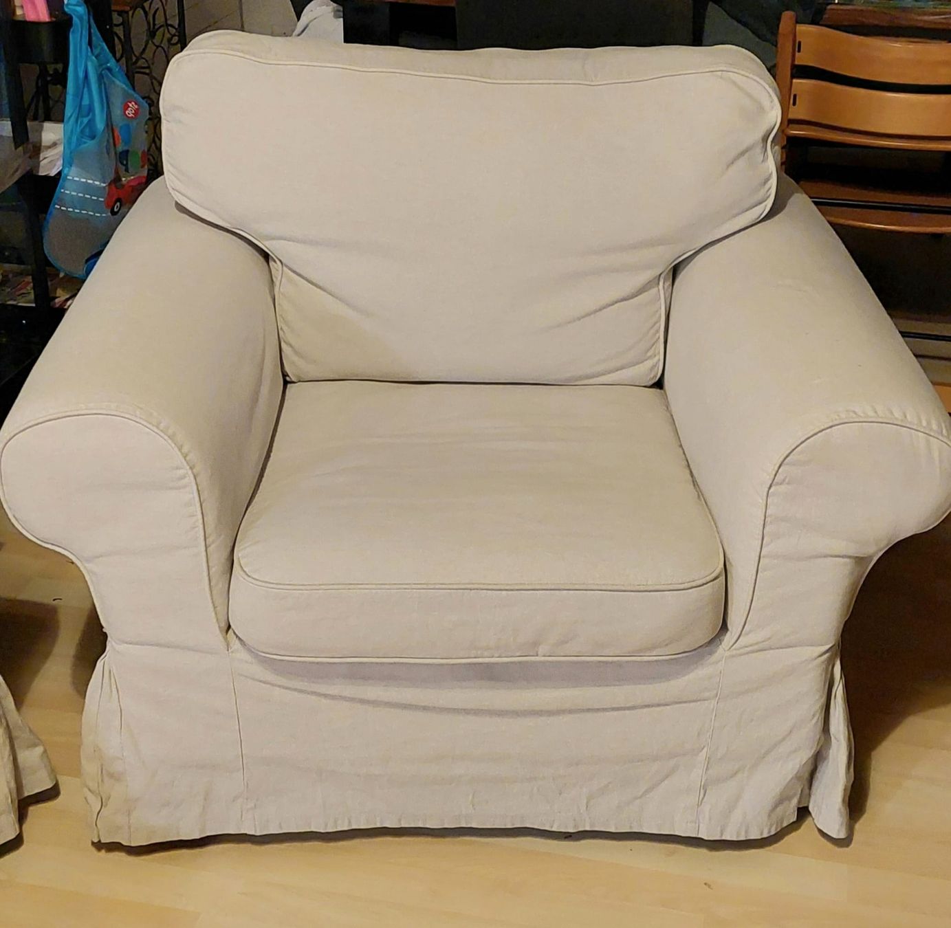 IKEA Ektorp | Gemütliches Sofa-Set (3+1+Hocker) mit Bezügen (Gebraucht ...