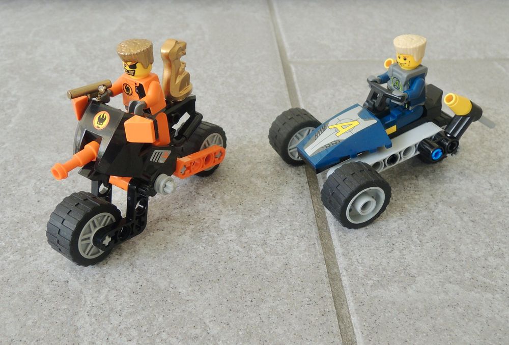 Lego Agents 2.0: 8967 Gold Tooths Getaway / Goldzahns Flucht (Gebraucht ...