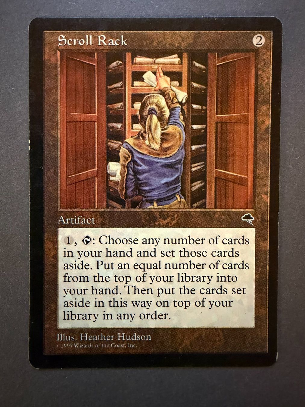 Scroll Rack // Bücherregal // Tempest // Sturmwind // Magic (Gebraucht ...