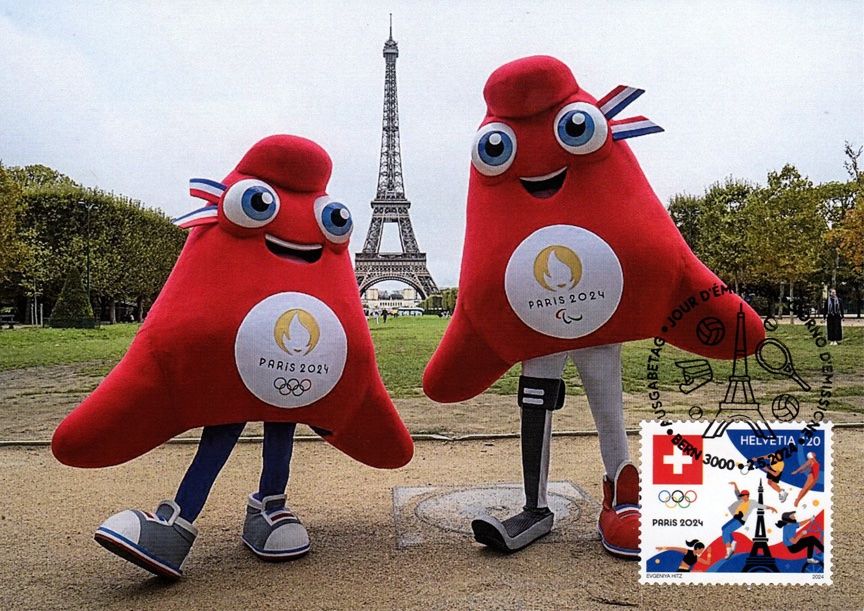 Maximumkarte Olympische Sommerspiele Paris | Kaufen auf Ricardo