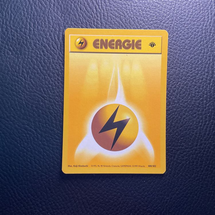 Base SET 100/102 Elektro Energie 1st Edition De NM - MT Ab 1 (Gebraucht ...