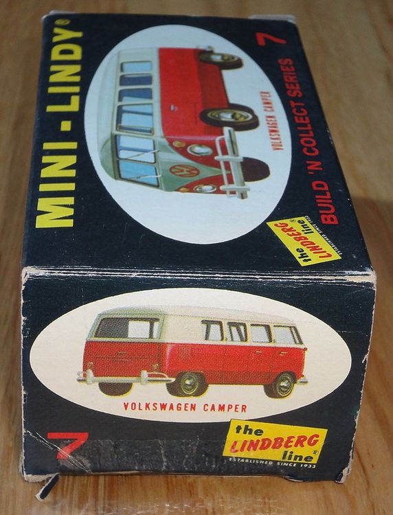 Lindberg Mini Lindy Volkswagen Camper 1:64 nicht komplett (Gebraucht ...
