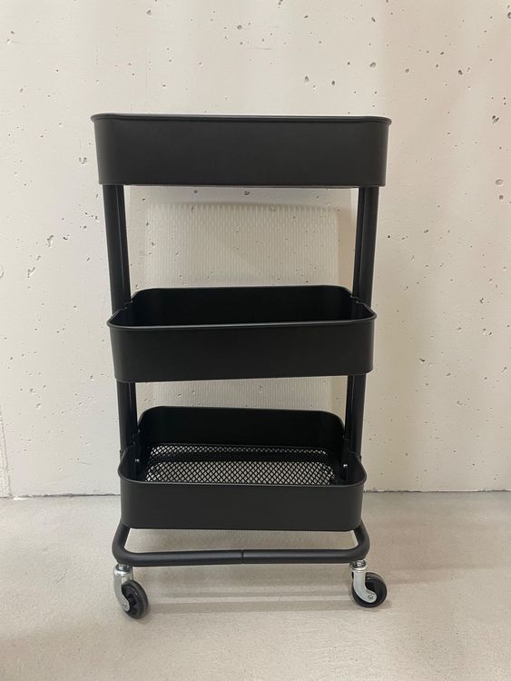 RÅSKOG Servierwagen schwarz | Kaufen auf Ricardo