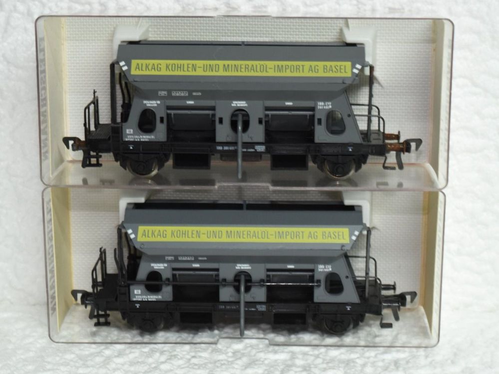 Fleischmann SBB Selbstentladewagen Alkag AG, 2x Art.Nr. 5511 (Neu ...