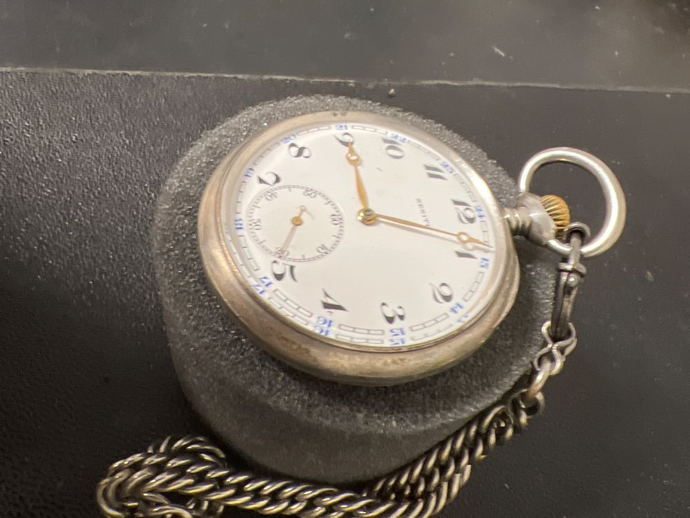 Zenith Taschenuhr echt Silber 49 mm (Gebraucht) in Pfeffingen für CHF 132 – mit Lieferung auf ...