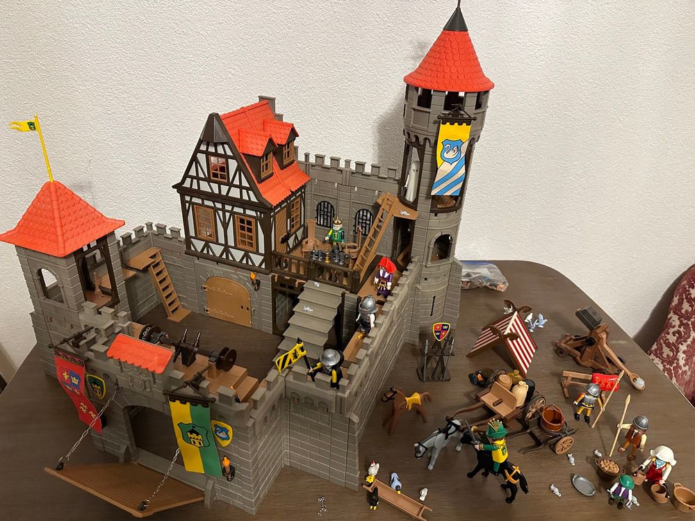 Playmobil Ritterburg (3666) inkl. Zubehör | Kaufen auf Ricardo