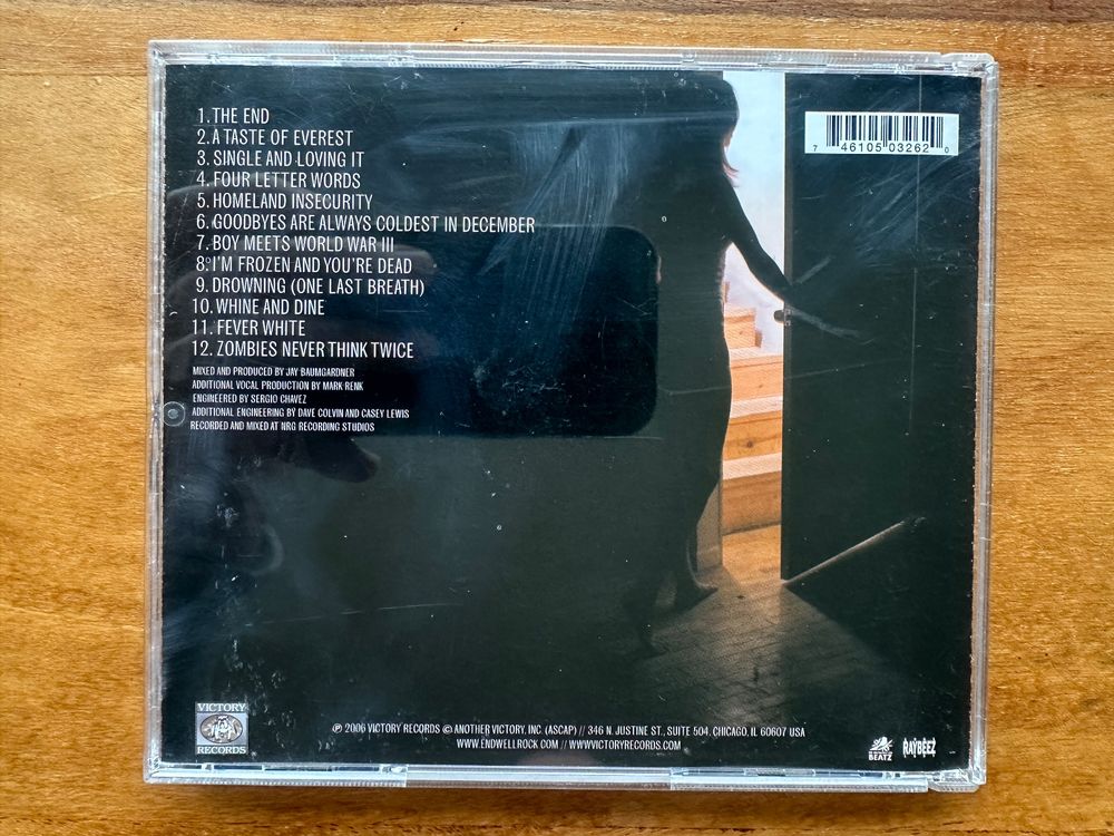 Endwell ‎– Homeland Insecurity (CD Post Hardcore) (Gebraucht) in Horgen ...