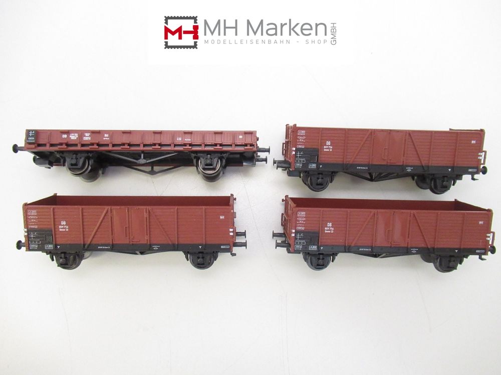Piko 3 x 54123, 1 x 58741, DB Güterwagen DC H0 (Gebraucht) in Basel für ...