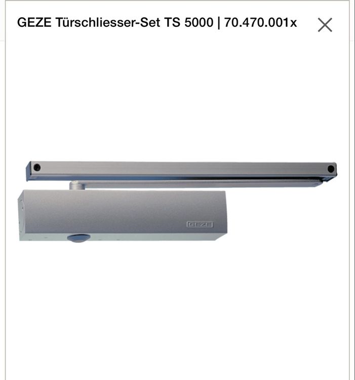 Geze Turschliesser Ts 5000