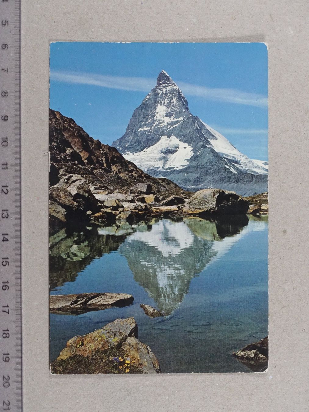 Riffelsee ob Zermatt, 1966, Matterhorn (Gebraucht) in Lenzburg für CHF ...