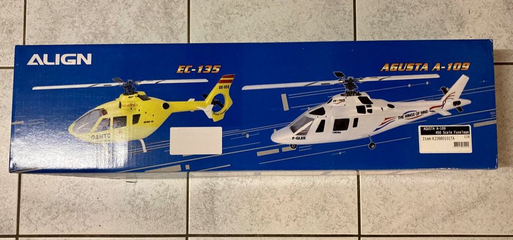 Align Agusta a109 scale fuselage T-rex 450 (D'occasion) à pour CHF 39 ...