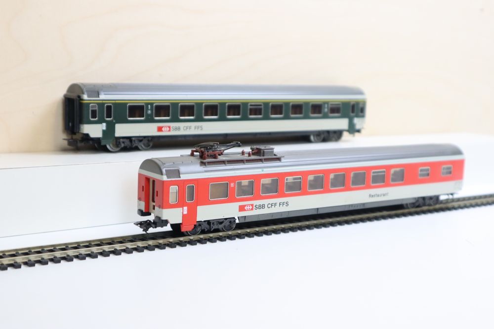 Märklin SBB Personen- und Restaurantwagen Set - H0 (Gebraucht) in Winterthur für CHF 59 – mit ...