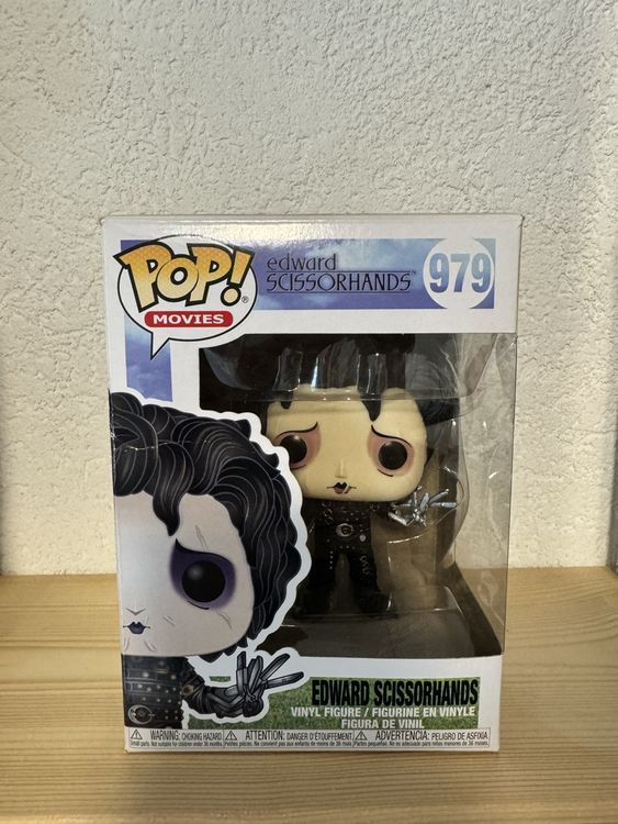 Funko Pop! Movies - Edward Scissorhands 979 (Neu und originalverpackt ...