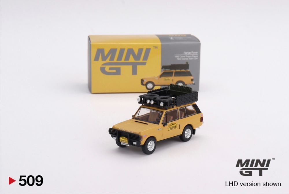 Range Rover 1982 Camel Trophy Team USA 1/64 Mini GT 509 | Kaufen auf ...
