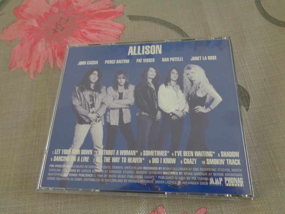 Allison - One CD | Kaufen auf Ricardo