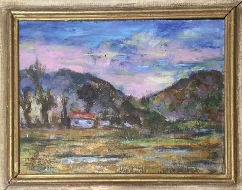 Eugenio KORI Südfrankreich Gemälde (Gebraucht) in Root für CHF 10 – mit Lieferung auf Ricardo kaufen