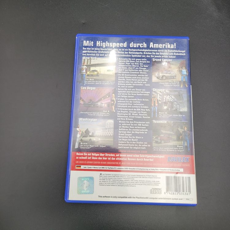 USA Raser PS2 | Kaufen auf Ricardo