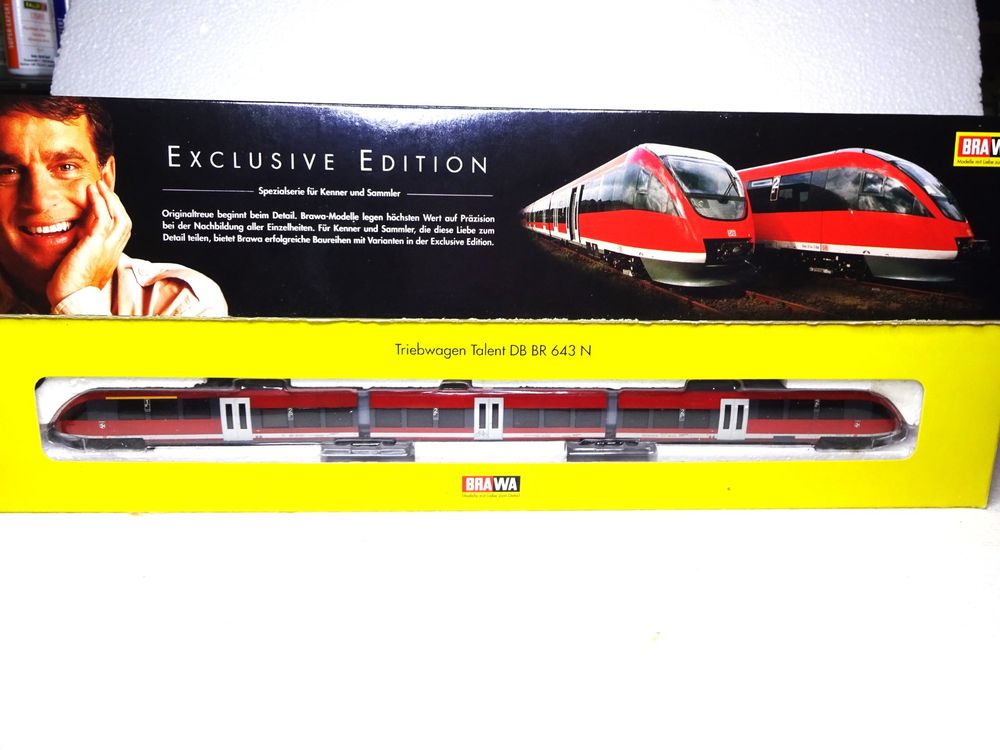 Brawa 1712 Dieseltriebwagen Talent Baureihe 643 DB AG Spur N (Gebraucht ...